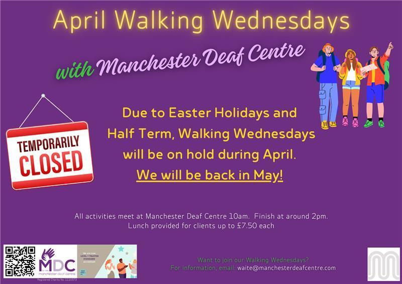 April Walking Wednesdays